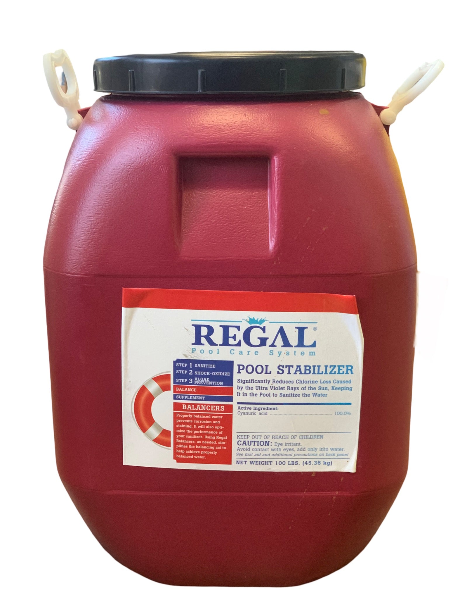 Regal Chemicals 100lb. Granular Pool Stabilizer- 47247310