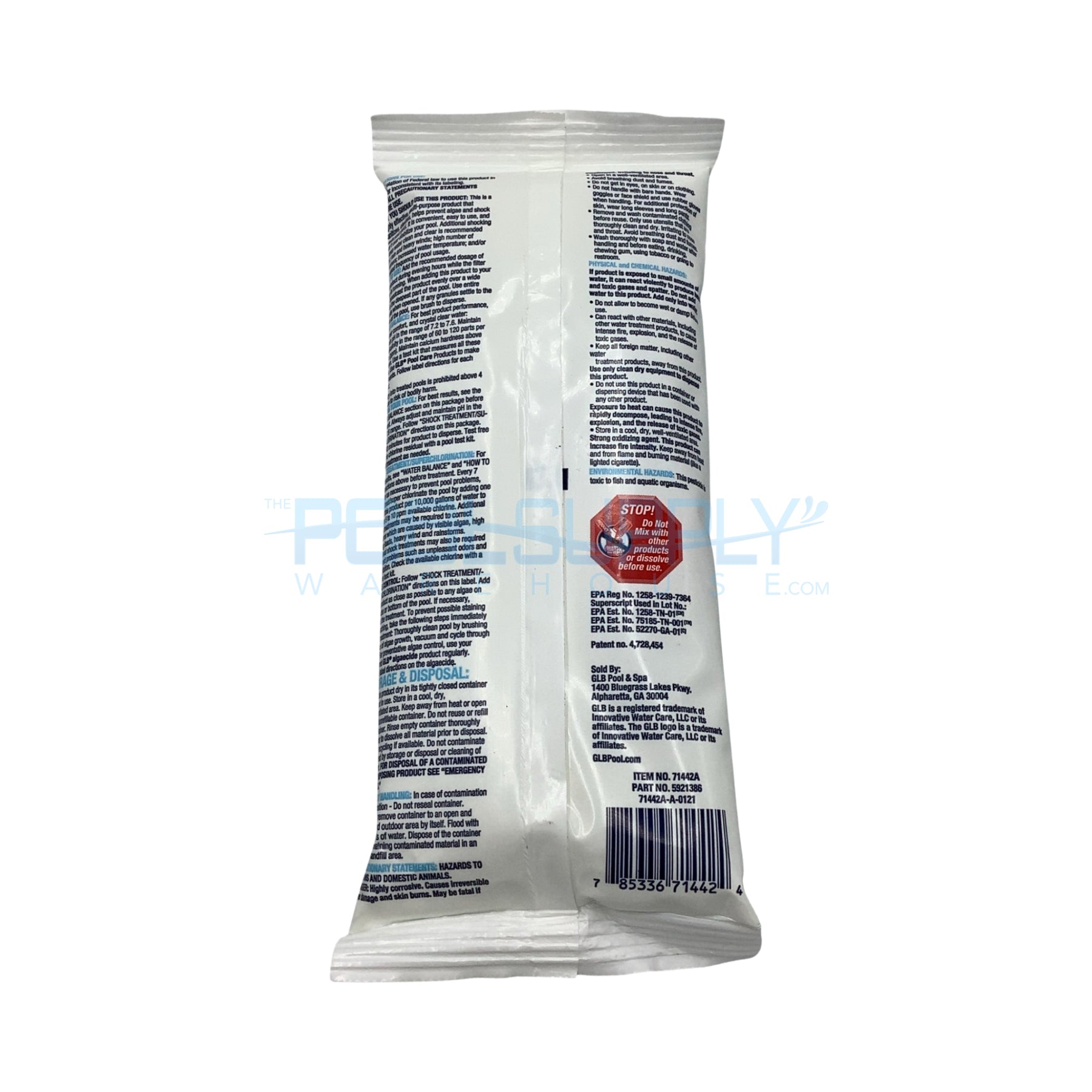GLB Supersonic Shock 73% Cal Hypo - 1 lb - 71442A