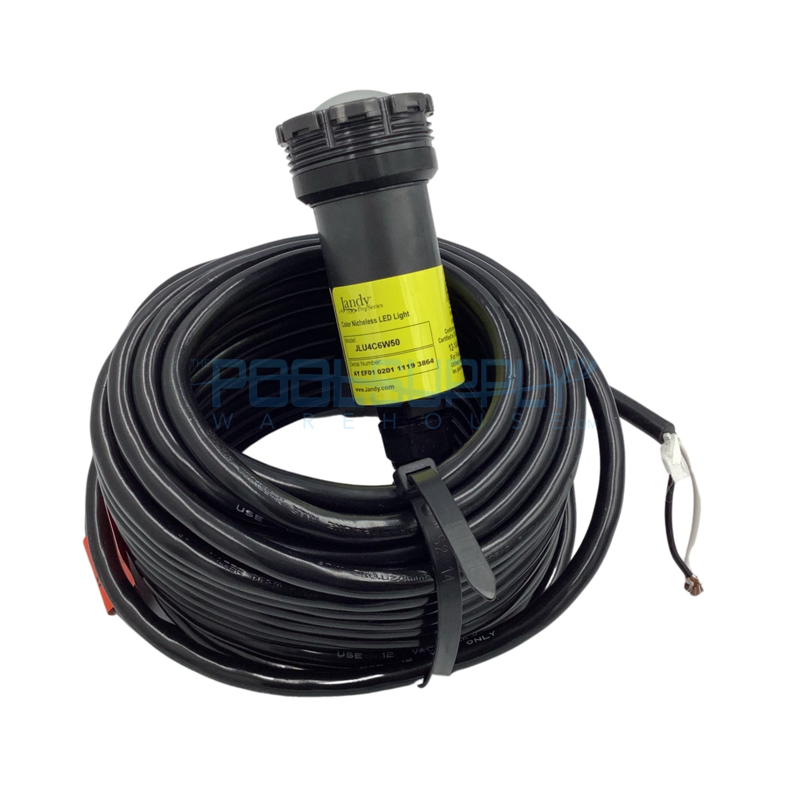 Jandy® 6W 12V 50' RGBW Nicheless LED Light - JLU4C6W50