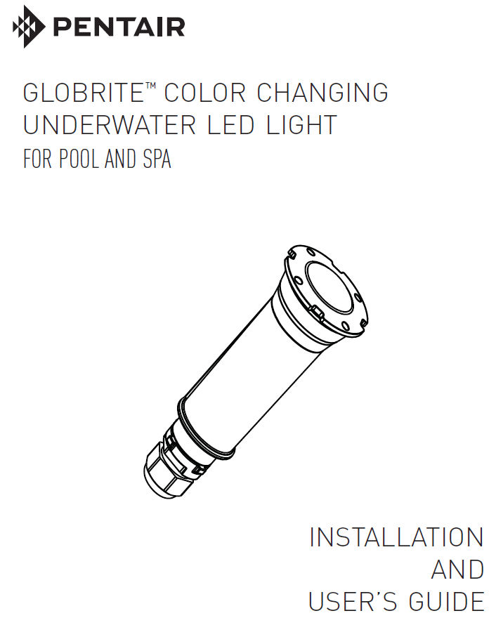 Pentair Pool Light Instructions | Shelly Lighting