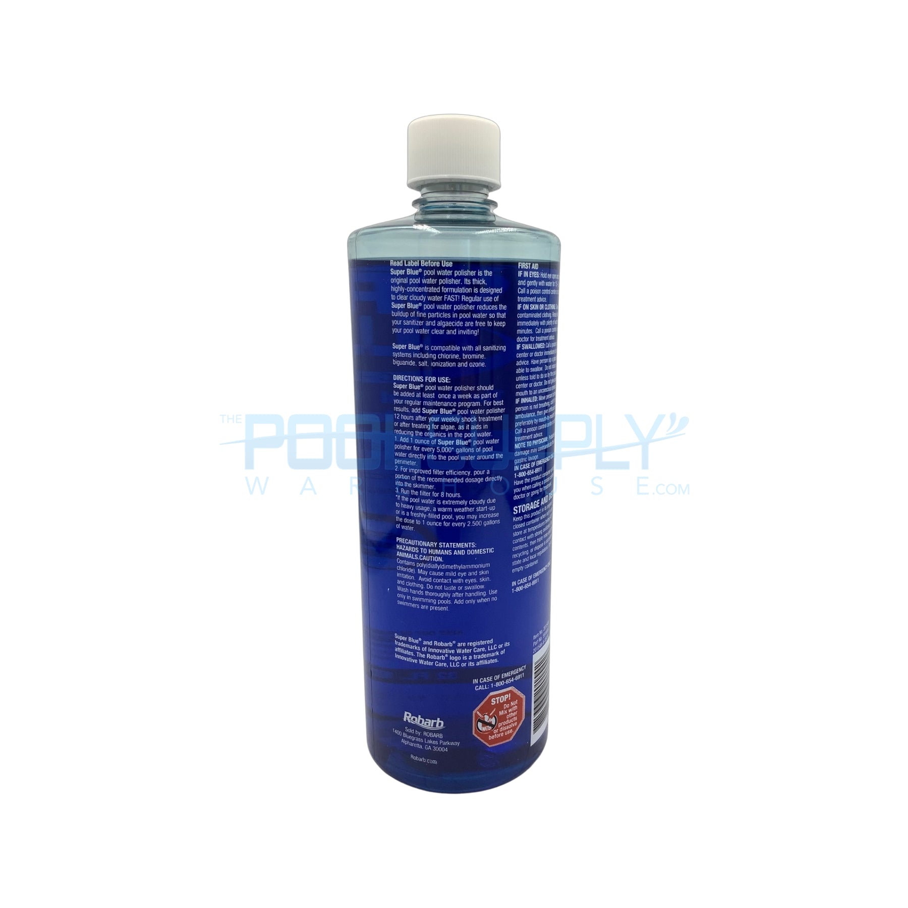 Robarb Super Blue Clarifier - 1 Qt - 20154A