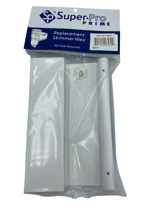 Super-Pro 8" Spring Loaded Skimmer Weir - 925